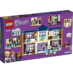 LEGO Friends Heartlake City School 41682 Building Kit; Pretend School Toy Fires Kids’ Imaginations and Creative Play; New 2021 (605 Pieces)
