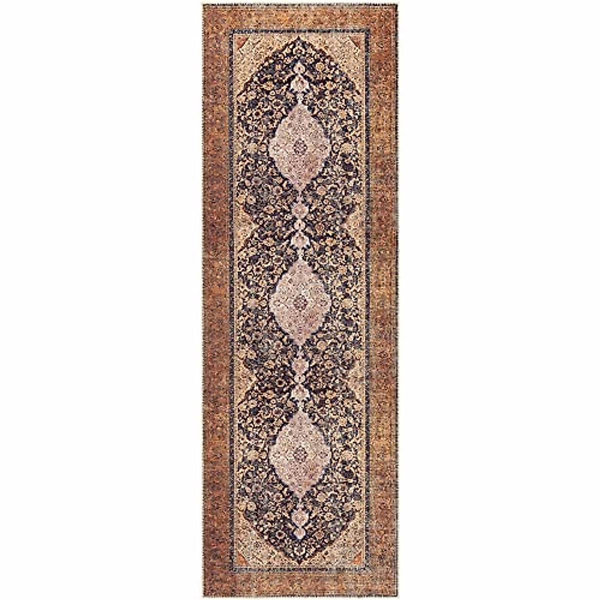 Artistic Weavers Bonita Vintage Oriental Area Rug, 2'7" x 7'10", Clay