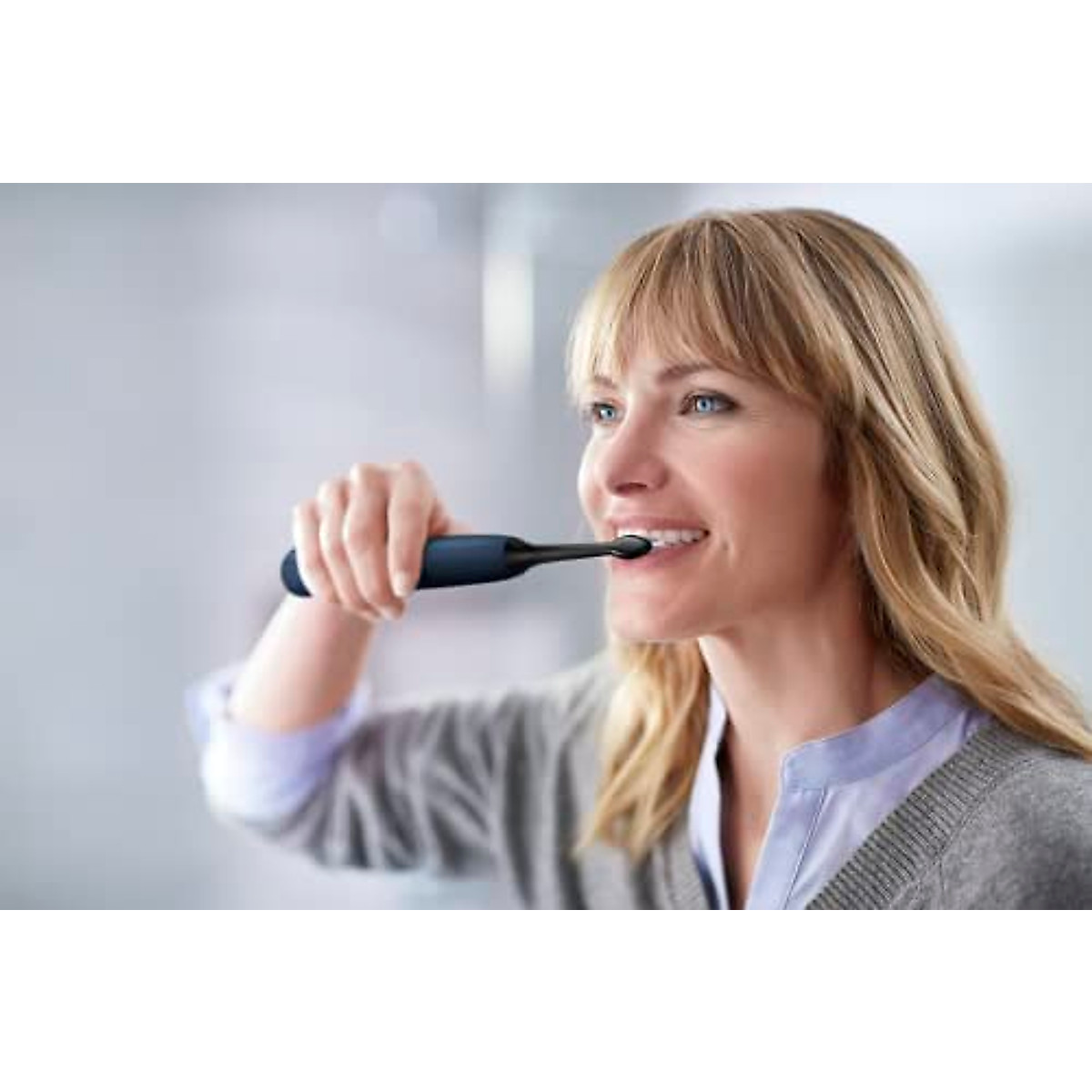 Philips Sonicare ProtectiveClean 6500 Rechargeable Electric Power Toothbrush with Charging Travel Case and Extra Brush Head, Navy Blue, HX6462/07