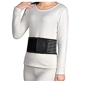 LSRRYD Stabilizing Lumbar Lower Back Brace and Support Belt for Pain Relief and Injury Prevention Dual Adjustable Straps for Men Women (Size : XL)