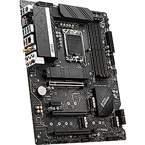 MSI PRO Z690-A WiFi ProSeries Motherboard (12th/13th/14th Gen Intel Core, LGA 1700 Socket, DDR5, PCIe 5, 2.5G LAN, M.2 Slots, Wi-Fi 6E, Bluetooth 5.3, ATX)