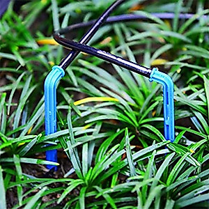 HFDGDFK Garden Watering 3/5mm Hose Irrigation Pipe 1/8'' Tubing Greenhouse Bonsai Plant Flower Arrow Dripper Sprinkler Tube (Color : 80m)