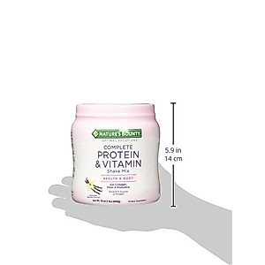 Nature's Bounty Optimal Solutions Protein Powder with Vitamin C