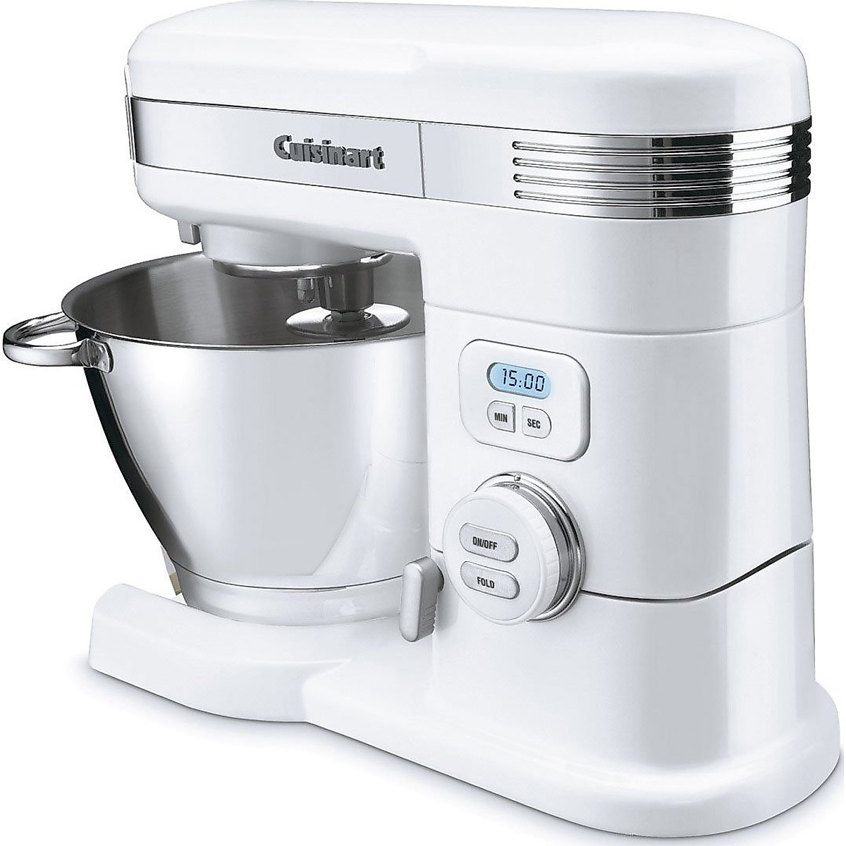 Cuisinart 5-1/2-Quart 12-Speed Stand Mixer, White