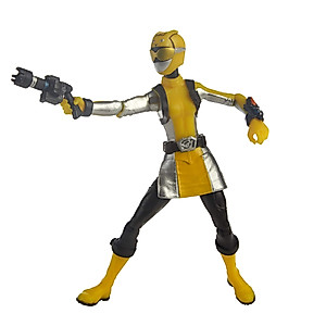 Power Rangers Beast Morphers Yellow Ranger 6" Action Figure Toy Inspired by The TV Show