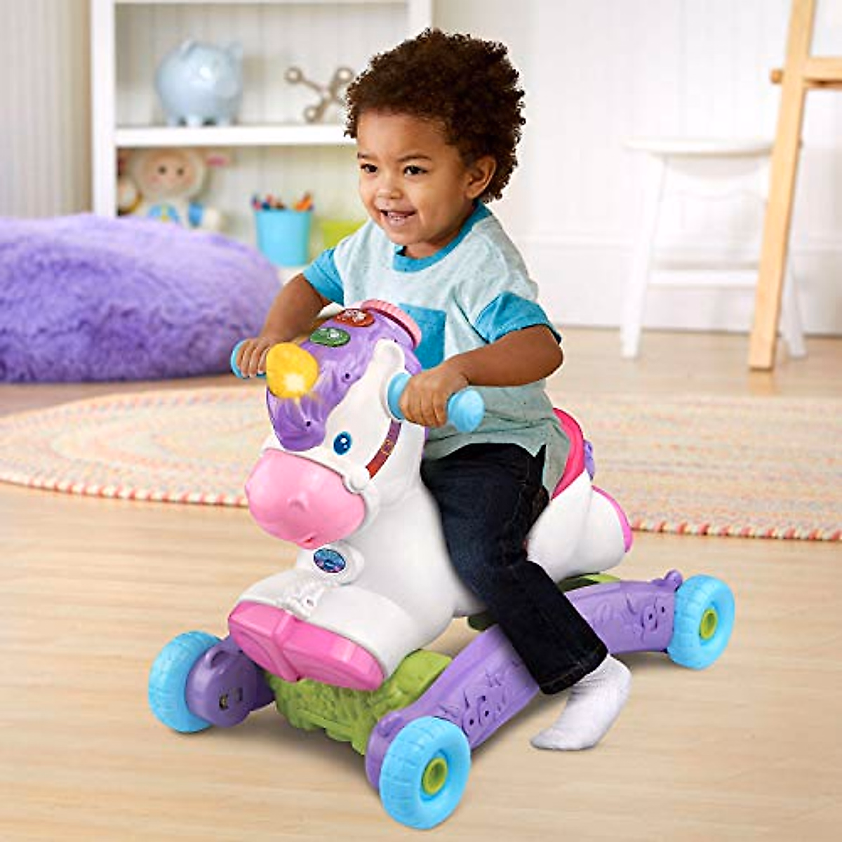 VTech Prance and Rock Learning Unicorn, Multicolor