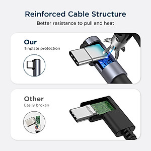 KIWI design Link Cable 16FT Compatible with Quest 2/1/Pro and Pico 4, 3.0 Link Cable Accessories for PC VR Headset
