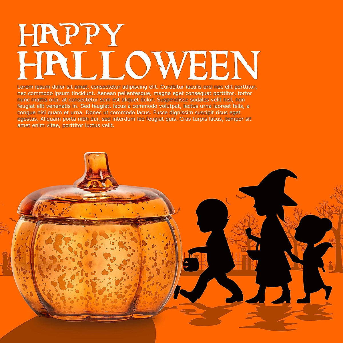 Scented Candles for Home Decoration - Aromatherapy Candles - Pumpkin Shaped - Farmhouse Pumpkin Tweed | Thanksgiving Candle Gift Natural Soy Wax Candles