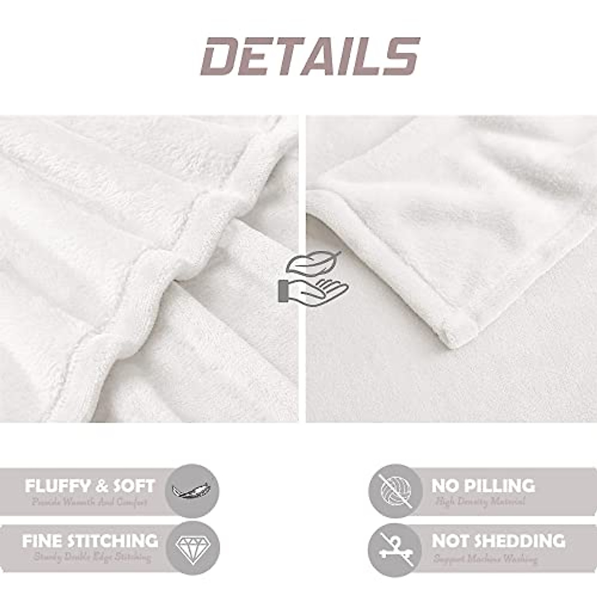 Soft Flannel Blanket Just Girl Loves Tacos Lightweight Plush Throw Air Conditioner Quilt for Women Men Couch Bed Sofa Decorative Blankets 80"x60" Large for Adults