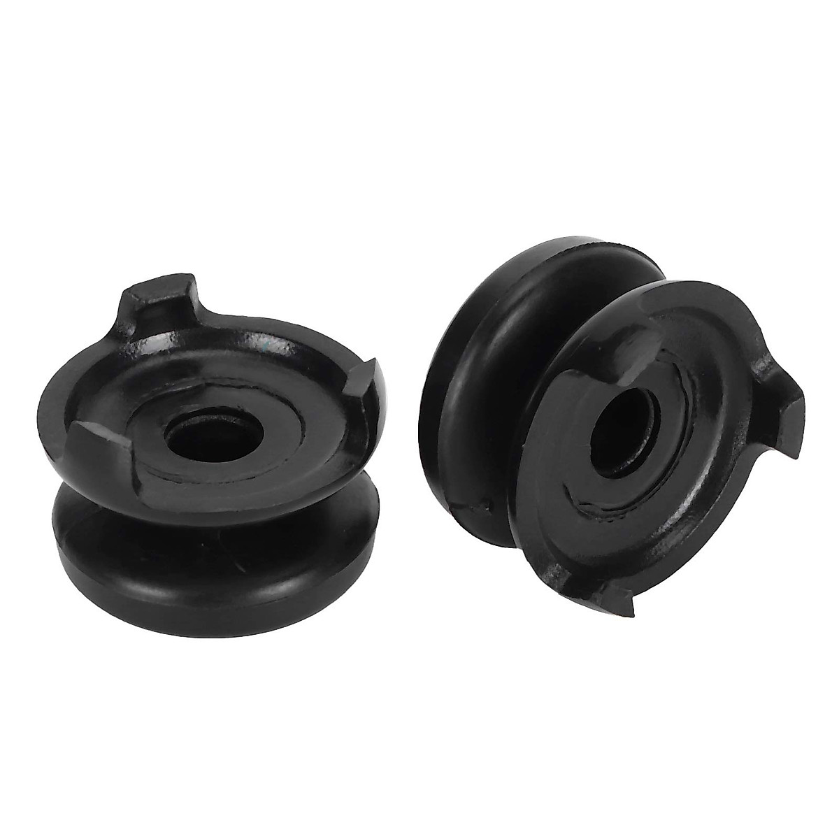 2Pcs Joystick Grip for PS5 Controller,Thumbstick Soft Silicone Cover Grip Stick Joystick Controller Gamepad Key,Thumb Grip Cover,Replacement Thumb Grips(Black)