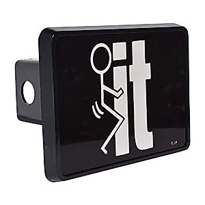 Funny F It Screw It Trailer Hitch Cover Plug Gift Idea Car Truck