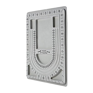 Bead Design Board Bracelets Necklaces in Beading Board Jewelry Organizer Tray Design DIY Craft Tool Bead Board Necklace Beading DIY Craft Tool Bead Design Board Bracelets