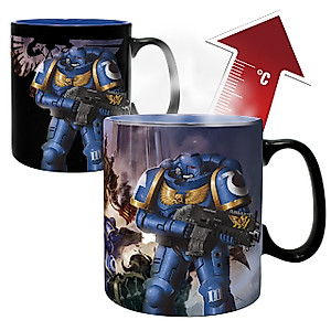 ABYstyle WARHAMMER 40K - Ultramarine - Mug thermoréactif 460ml