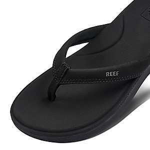 Reef Women's Cushion Cloud Flip-Flop, Black, Numeric_10