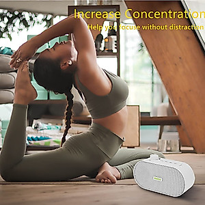 Bubos White Noise Machine, Sound Machine for Sleeping & Relaxing, 26 Non-Looping HiFi Smooth Sounds, 3 Auto-Off Timer, Portable, Sleep Therapy for Home, Office, Baby, Kid,Pets, USB or AC Powered