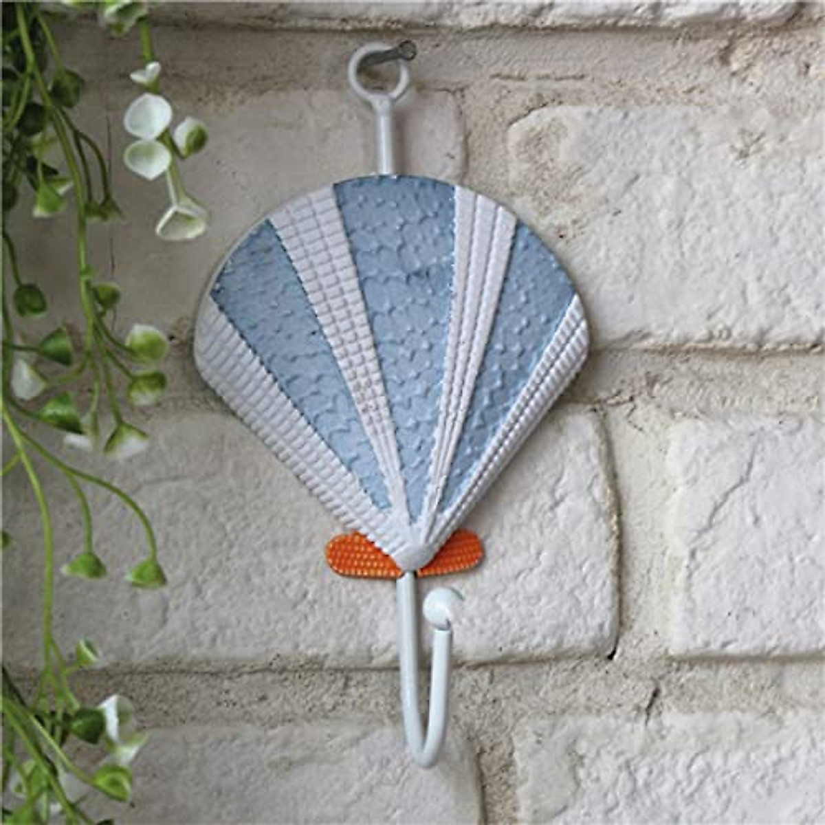 Cabilock 12pcs Kitchenrandom Lifebuoy Iron Coat Decorations Random Decor Hanger Star Decoration or Nautical Rustic Hat Metal Towel Wall Hanging Beach Mediterranean Hooks Key Sea Themed