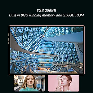 MAVIS LAVEN 5.0 Tablet, 12, 10.1 Inch FHD Tablet, 8 Core CPU for Students (US Plug)