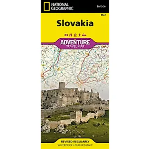 Slovakia Map (National Geographic Adventure Map, 3323)