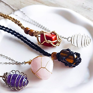 DUQGUHO Amethyst Healing Crystals Stones Set Natural Bulk Crystals Tumbled Polished Irregular Crystal Stones Bulk Rocks 0.45 lbs