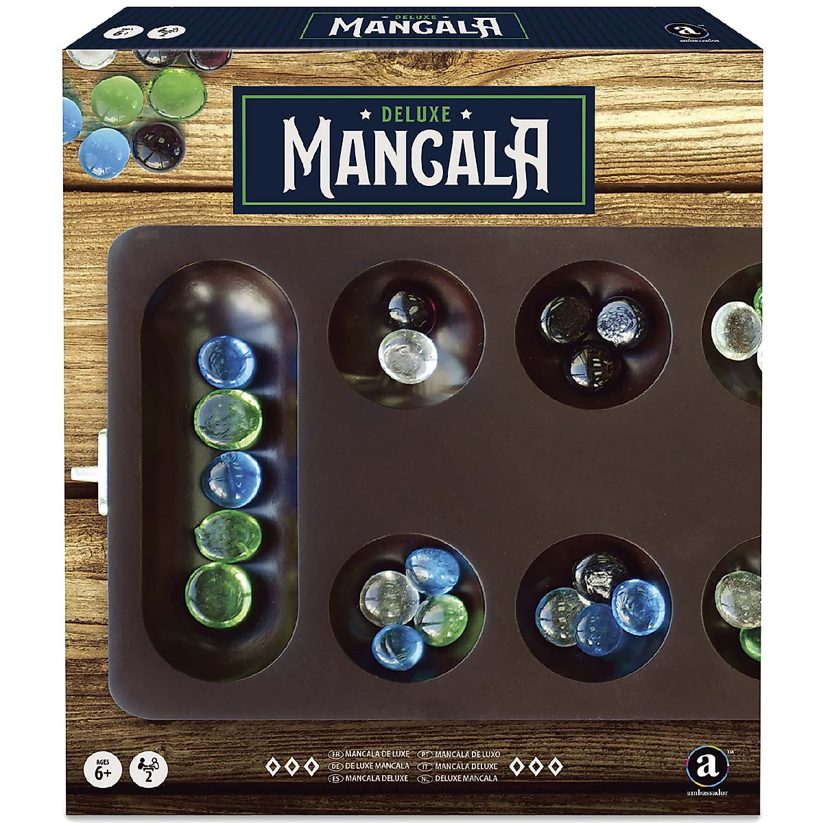 Merchant Ambassador Craftsman Deluxe Mancala Set