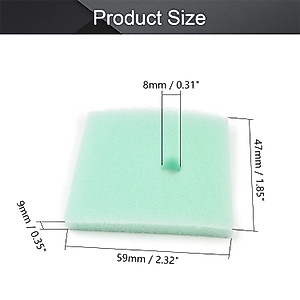 Othmro 3Pcs 537186301 Air Filter– Air Filter Replace Air Filter Cleaner for Husqvarna 123C 123L 123LD 223L 223R String Trimmer Parts