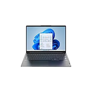 Lenovo Ideapad 5 Pro 16" 2.5K QHD (2560 x 1440) IPS Laptop | AMD Ryzen 5 5600H Six-Core | 8GB RAM | 512GB SSD | AMD Radeon RX Vega6 | Backlit Keyboard | Windows 11 Home | Gray | With USB3.0 HUB Bundle