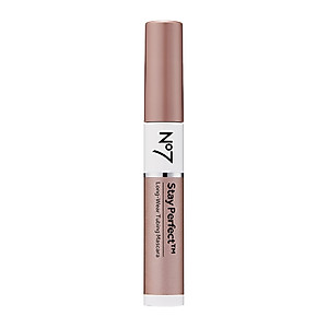 No7 Stay Perfect Mascara - Smudge-Free Mascara with Straight Brush Applicator for Long-Lasting Volume Up to 24 Hours - Rain-Proof, Tear-Proof Mascara (7ml)