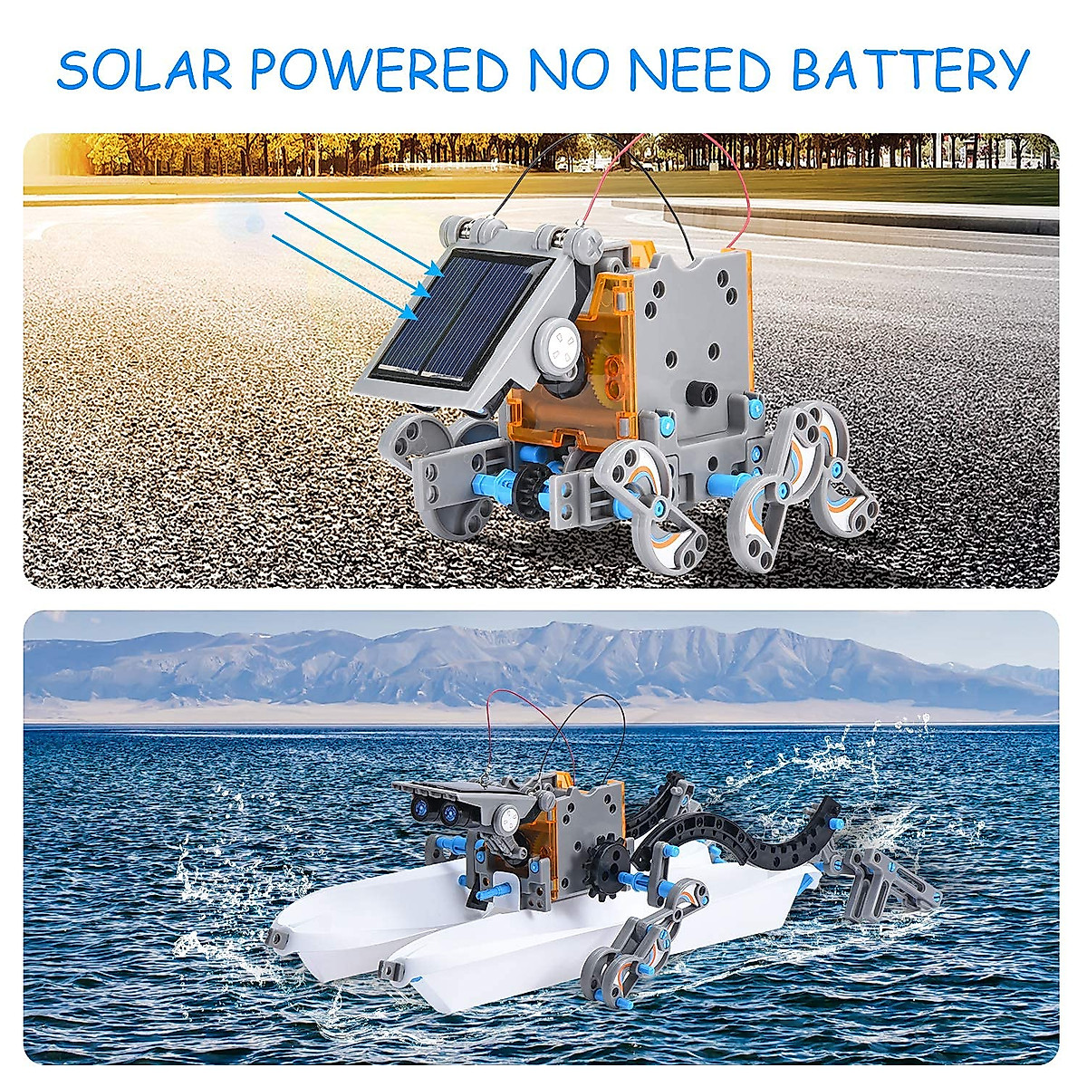 AESGOGO Solar Robot Kit for Kids Ages 8-12