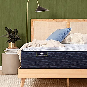 Serta - iComfortECO S30LTX Medium 13" Twin XL Hybrid Smooth Top Mattress, Cooling, Pressure Relief, Utilizing Recycled and Plant-based Material, 100 Night Trial, CertiPUR-US Certified