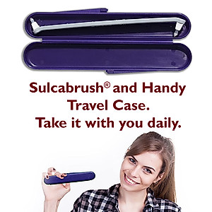 Sulcabrush Handle and Travel Pouch