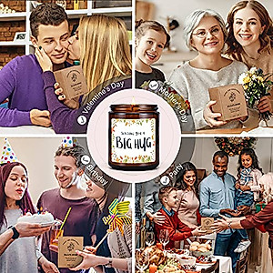 UOKPT Lavender Scented Candle Gifts for Women Unique Friendship Gift for Best Friend BFF Bestie Personalized Birthday Christmas Presents for Mothers Sister Men Female Coworker