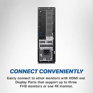 Dell Inspiron 3020S Desktop - Intel Core i5-13400, 16GB DDR4 RAM, 512GB SSD + 1TB HDD, Intel UHD 730 Graphics, Windows 11 Home, Services Included - Mist Blue