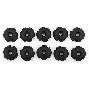 TOPINCN Deck Line Guide Kayak Line Guide Nylon Large Round Outfitting for Kayak 10pcs