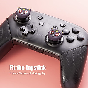 Switch Pro Controller Thumb Grips, Cute Moon Cat Thumb Grips for Switch Pro Controller, PS5 Controller, PS4 Controller, Xbox Controllers
