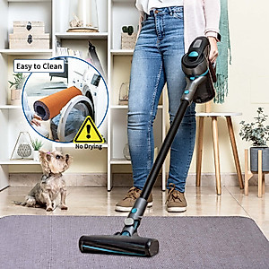 BREENHILL Area Rug 47"x27", Office Chair Mat for Hard FloorsAnti-Slip,Light Brown Low Pile Desk Rug for Rolling Chair,Floor Protectors for Chairs