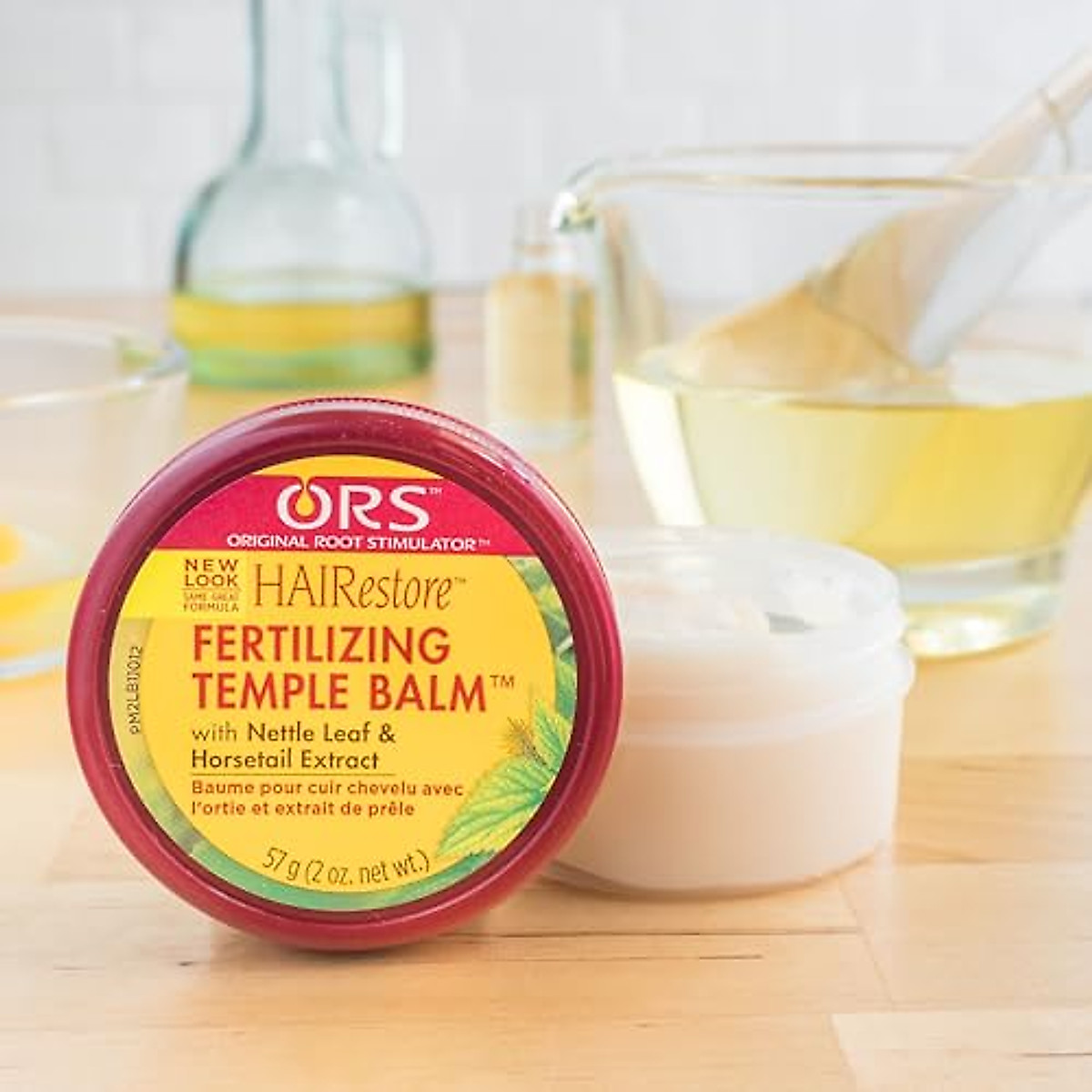 ORS HAIRestore Fertilizing Temple Balm with Nettle Leaf and Horsetail Extract