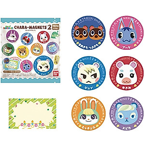 Bandai Shokugan - Animal Crossing: New Horizons Chara Magnet 2 (Complete Box of 14), Chara Magnet