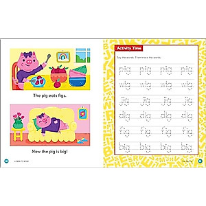 Learn to Read: Phonics Storybook: 25 Simple Stories & Activities for Beginner Readers