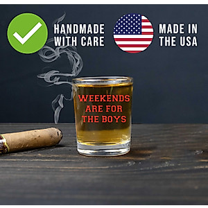 Personalized Printed 2.5oz 1pk Shot Glasses – Customized Gift for Women Men, Custom Message Name Date, Birthday Gift Ideas Friend Her Him, 21st Party Favors, Cute Funny, 16 Colors, Your Text Here