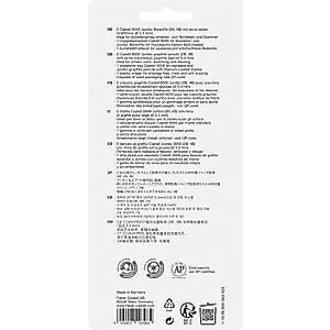 Faber-Castell 9000 Jumbo Graphite Pencil Set - 2 Graphite Sketch Pencils (2B, 4B), Double Hole Pencil Sharpener, Dust Free Art Eraser - Graphite Pencils for Drawing, Sketching and Shading