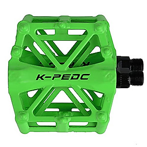 TXJ Sports Bike Pedals 9/16" Bicycle Pedals Mountain Bike, Aluminium Lightweight Platform Pedals for BMX MTB Road Bikes