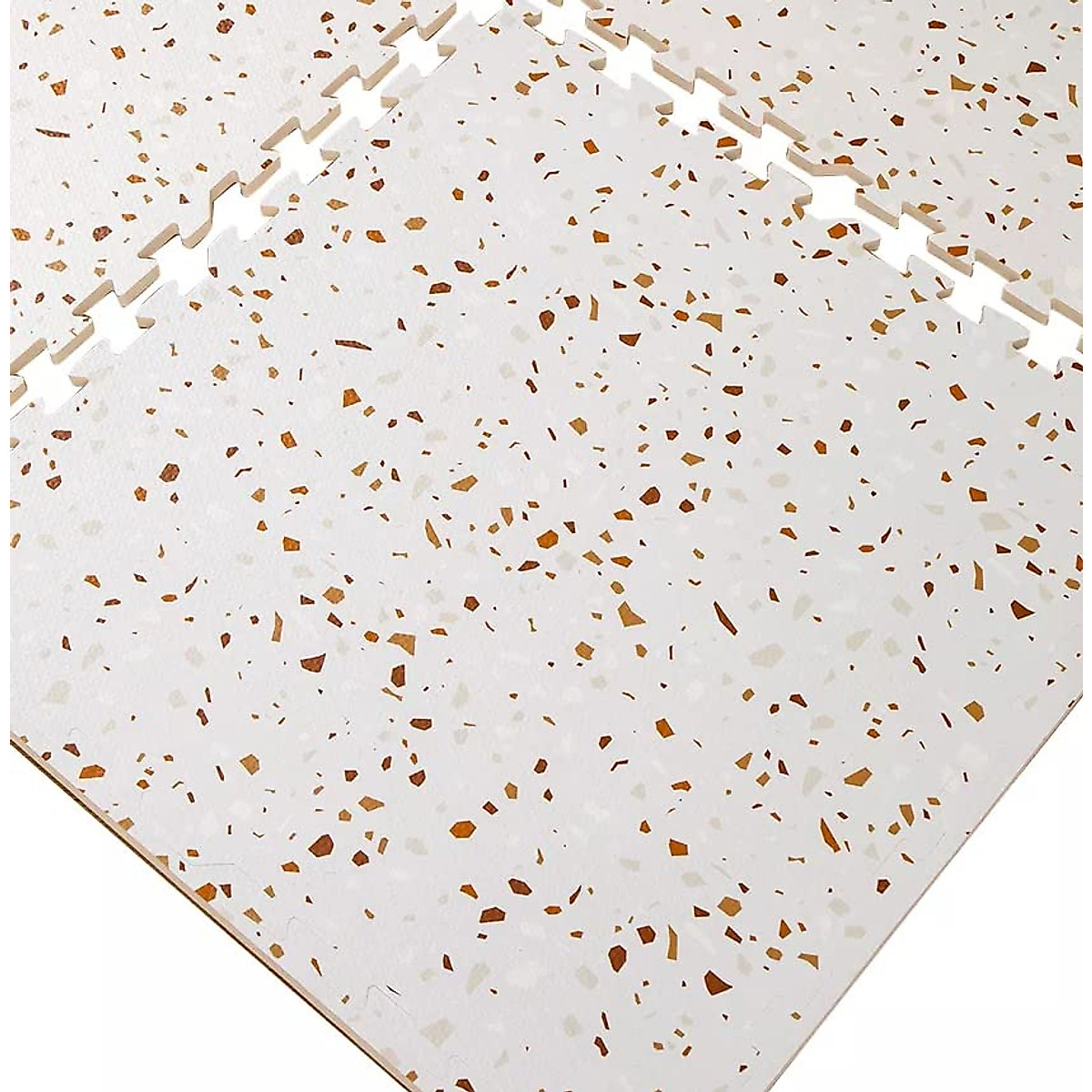 Baby Foam Play Mat (Brown Terrazzo)