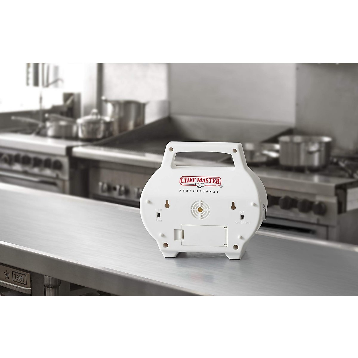 Chef Master 90218 Kitchen Timer, Timers for Cooking, Digital Timer, Cooking Timer, 4-Channel Timer, Egg Timer, Study Timer, Desk Timer with Large Display with Up to 10 Hour Count Down