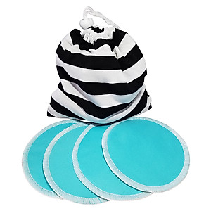Premium Baby Car Seat Cover Set By Ike & Leo - Multipurpose Stretchy Baby Cart Canopy -Breastfeeding Cover - Lightweight & Breathable - Black & White Classic Stripes Design - Bonus Bamboo Nursing Pads