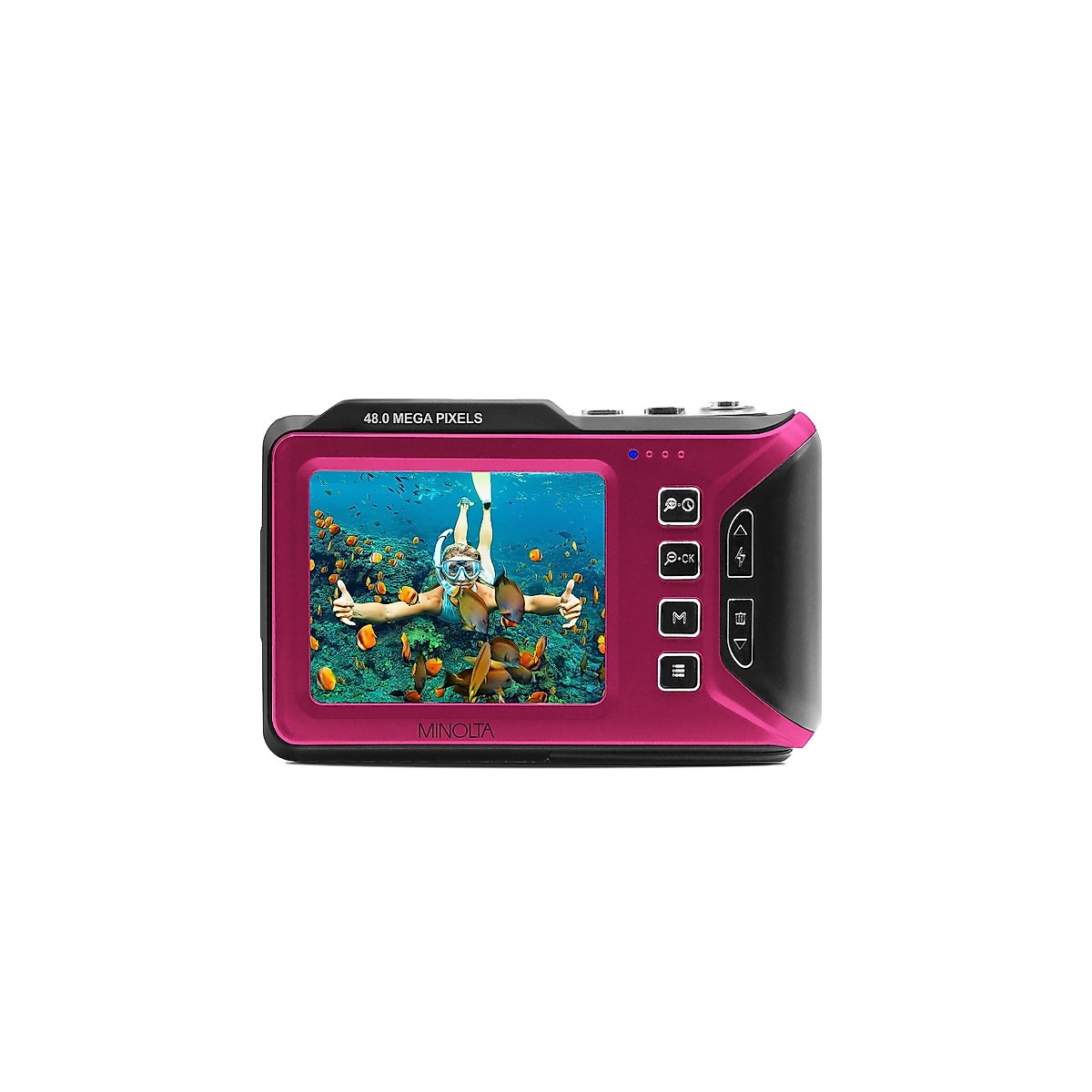 Minolta MN60WP 48MP / 4K Ultra HD Dual Screen Waterproof Digital Camera
