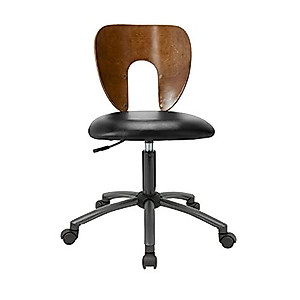 Vintage Rustic Oak Drafting Table, Top Adjustable Drafting Table Craft Table Drawing Desk Hobby Table Writing Desk Studio Desk, 42''W x 30''D & Studio Designs Ponderosa Chair in Sonoma Brown 13249