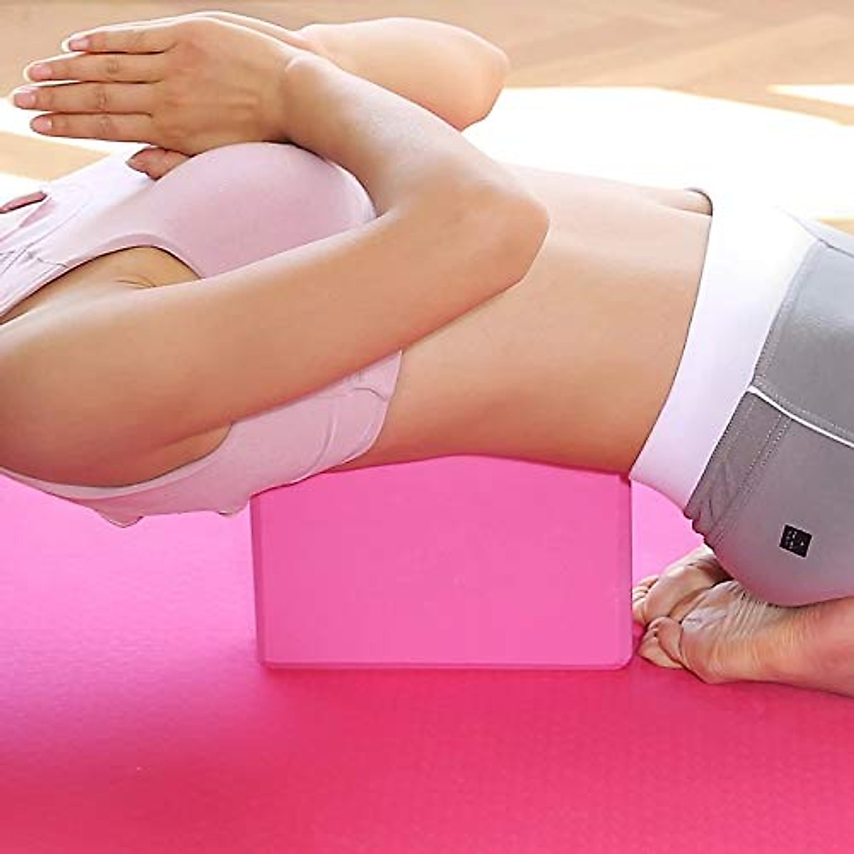 4 Pcs High Density EVA Foam Bricks Yoga Foam Exercise Blocks (4 Pcs)