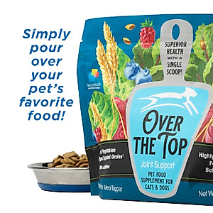 Molecular Biolife International Over The Top, Food Topper for Joint Support, 16 oz, Collagen, Probiotics, Hair and Joint Support