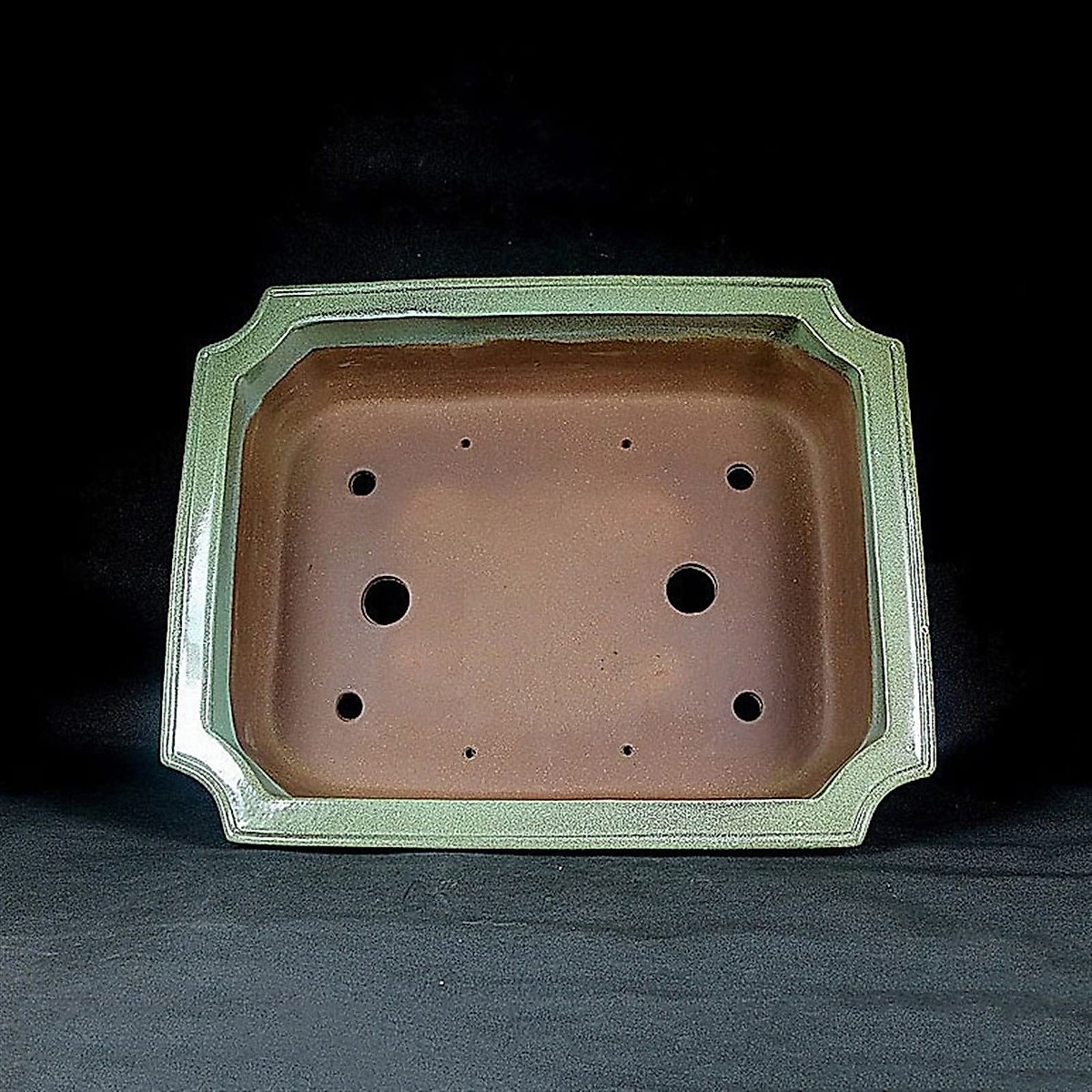 Planters Rectangular Extra-Large Bonsai Flower Pot Indoor and Outdoor Courtyard Balcony Floor-to-Ceiling Plant Pot (Bottom Punch) Flower Pot