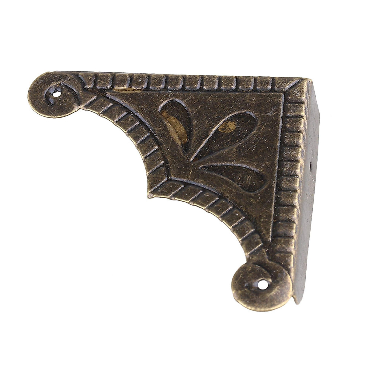 BQLZR Decorative Box Corner Cover Bronze Desk Edge Cover 56x12.5mm Pack of 20